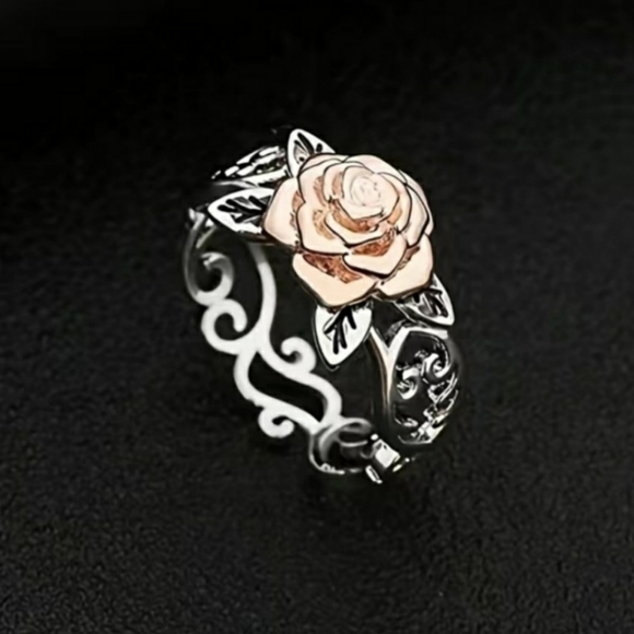 Jewelry | Rose Ring Rose Goldtone | Poshmark